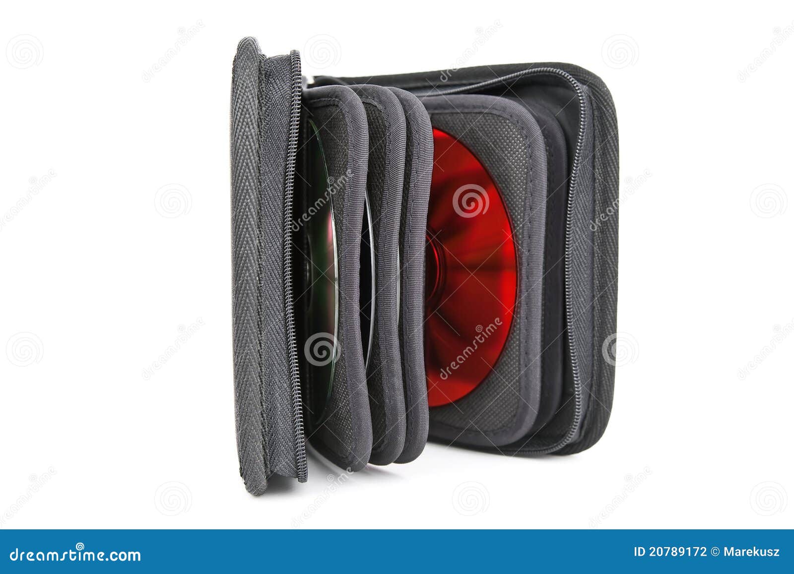 An opened cd case stock photo. Image of carry, file, fabric - 20789172