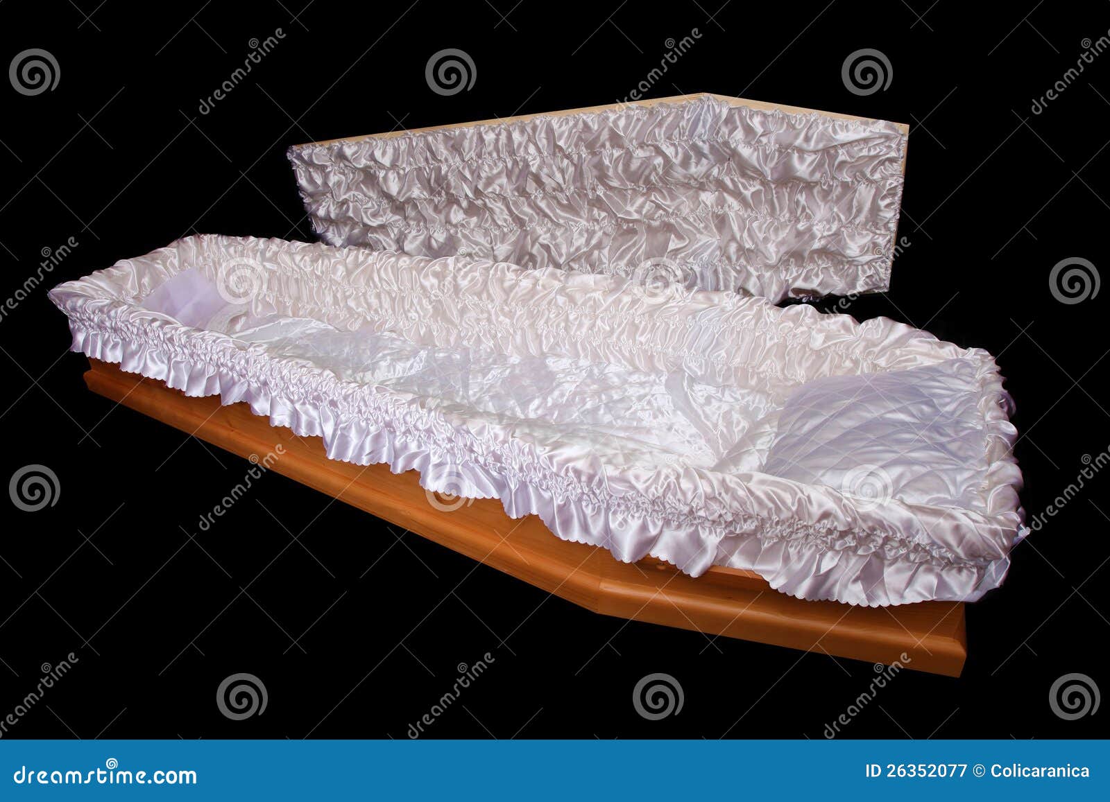 Opened coffin stock image. Image of sarcophagus, eternity - 26352077