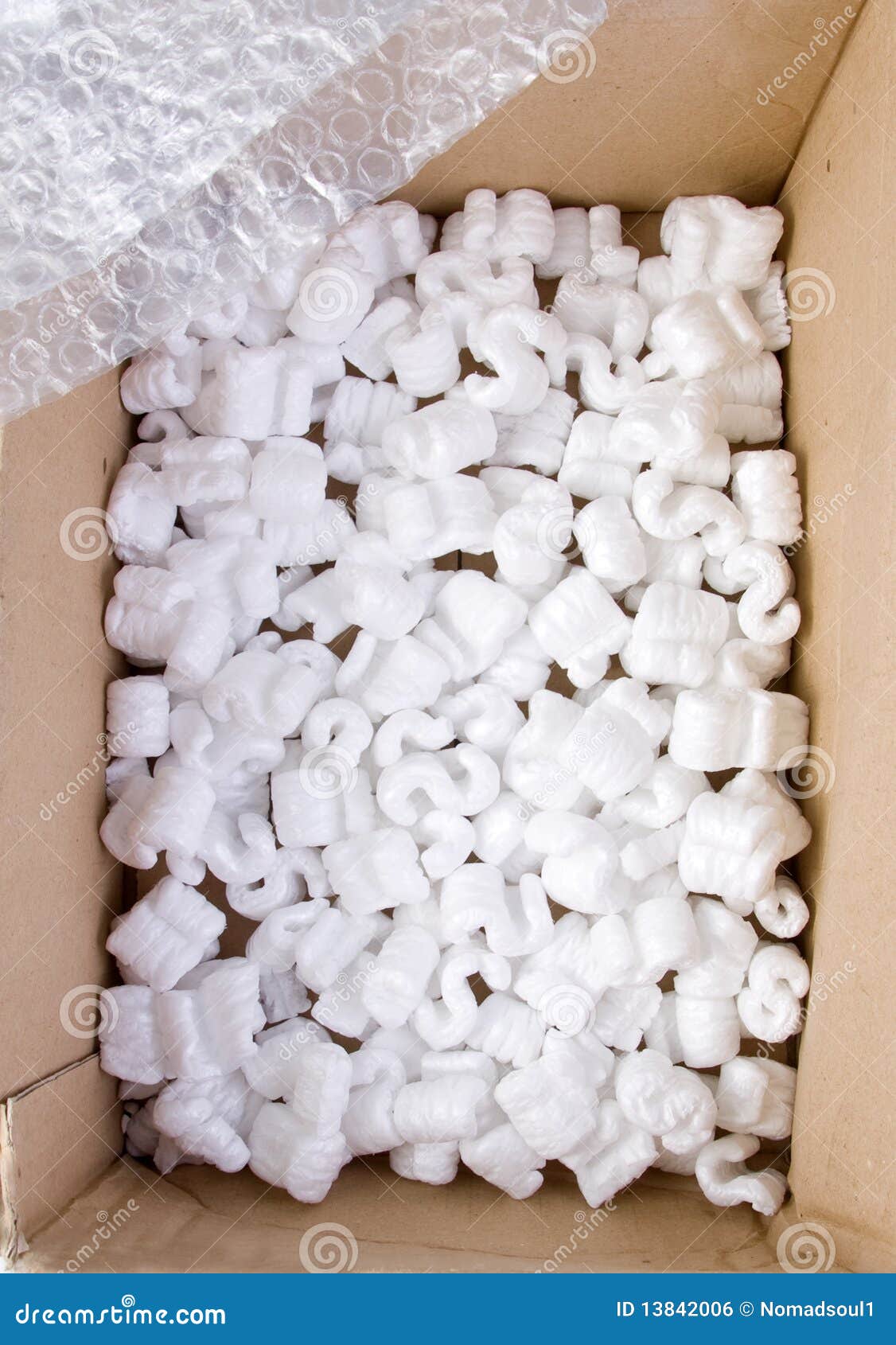 Opened delivery box stock photo. Image of package, cargo - 13842006