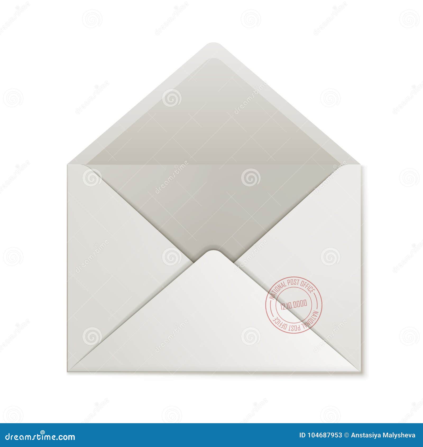 Opened Empty Cover, Isolated Stock Vector - Illustration of carry ...
