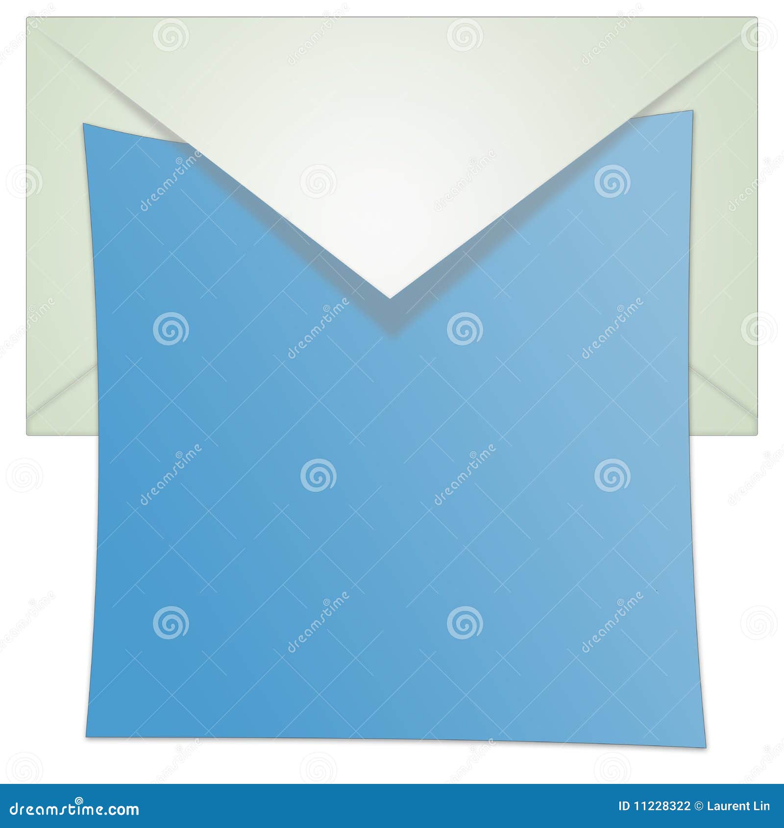 Unsealed Envelope Royalty-Free Stock Image | CartoonDealer.com #27625930