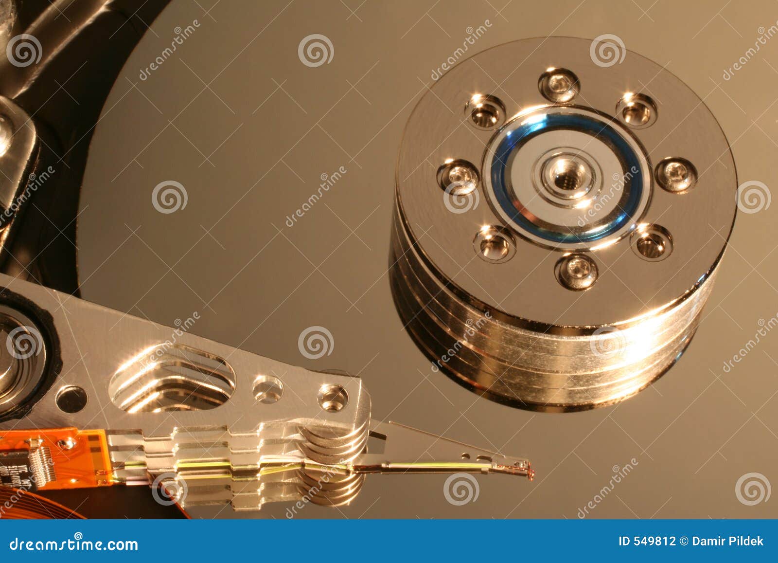 Opened hard disk details stock photo. Image of spin, head - 549812 Opened hard disk details stock photo. Image of spin, head - 549812