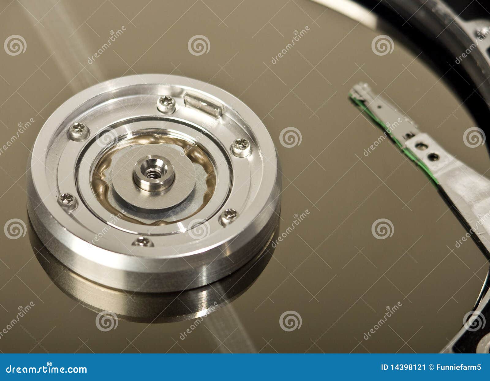 Opened hard drive stock image. Image of closeup, drive - 14398121