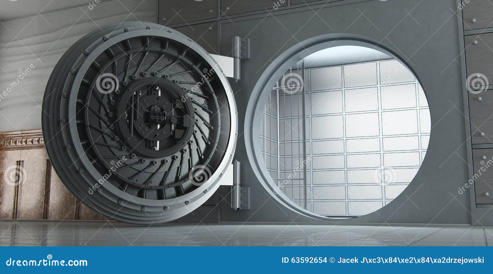 Empty Bank Deposit Cell Stock Photography | CartoonDealer.com #240520808