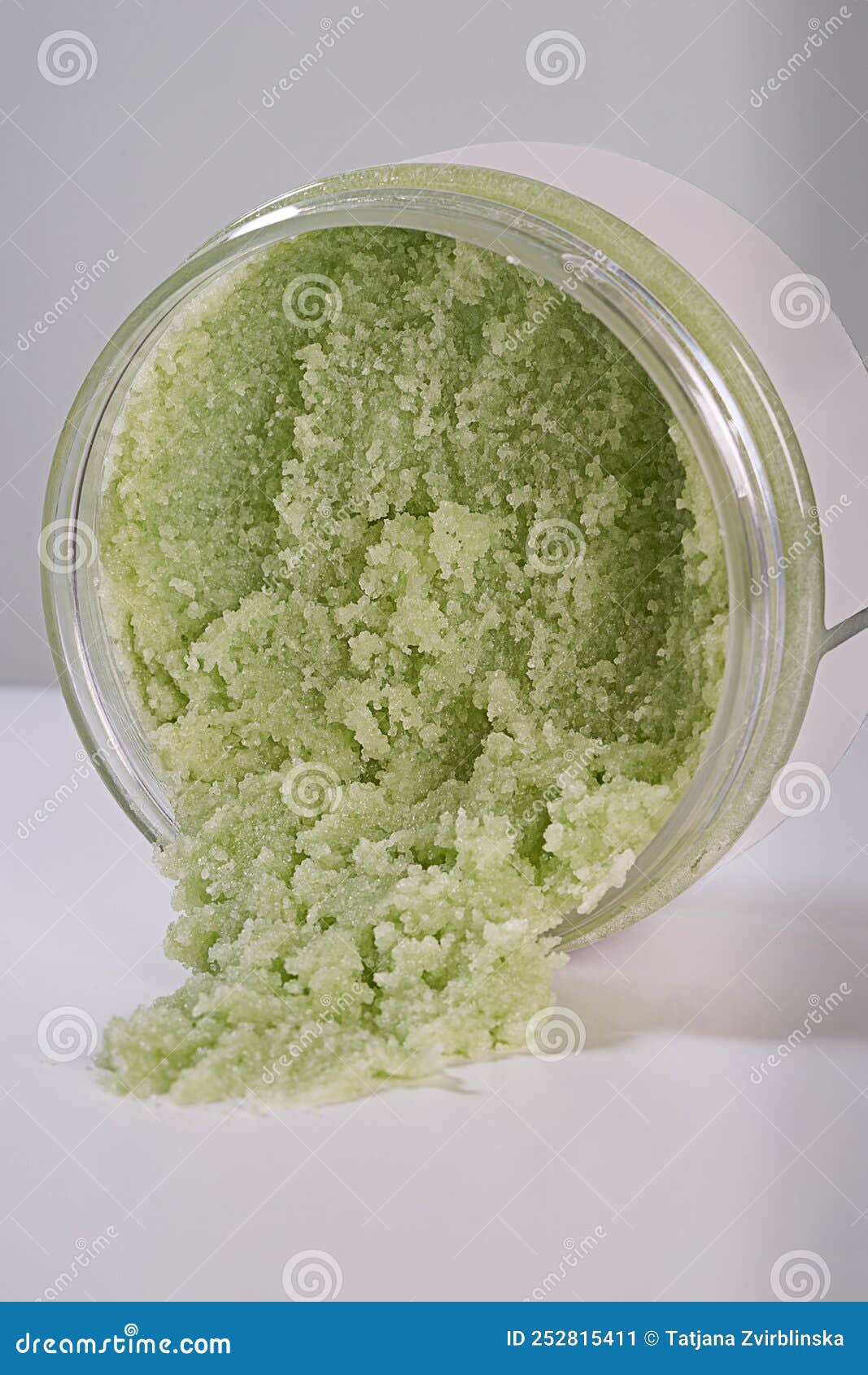 Opened Jar with Salt Body Scrub Stock Image - Image of relaxation, jars ...