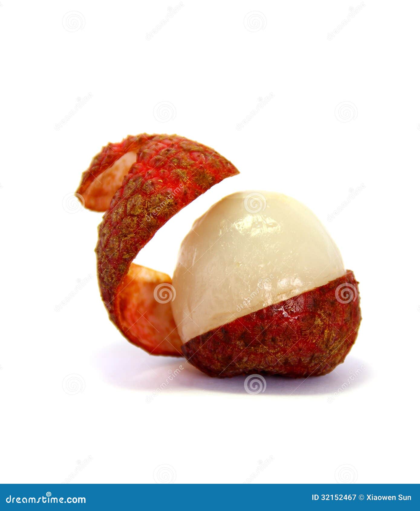 Opened lychee stock image. Image of healthy, agriculture - 32152467