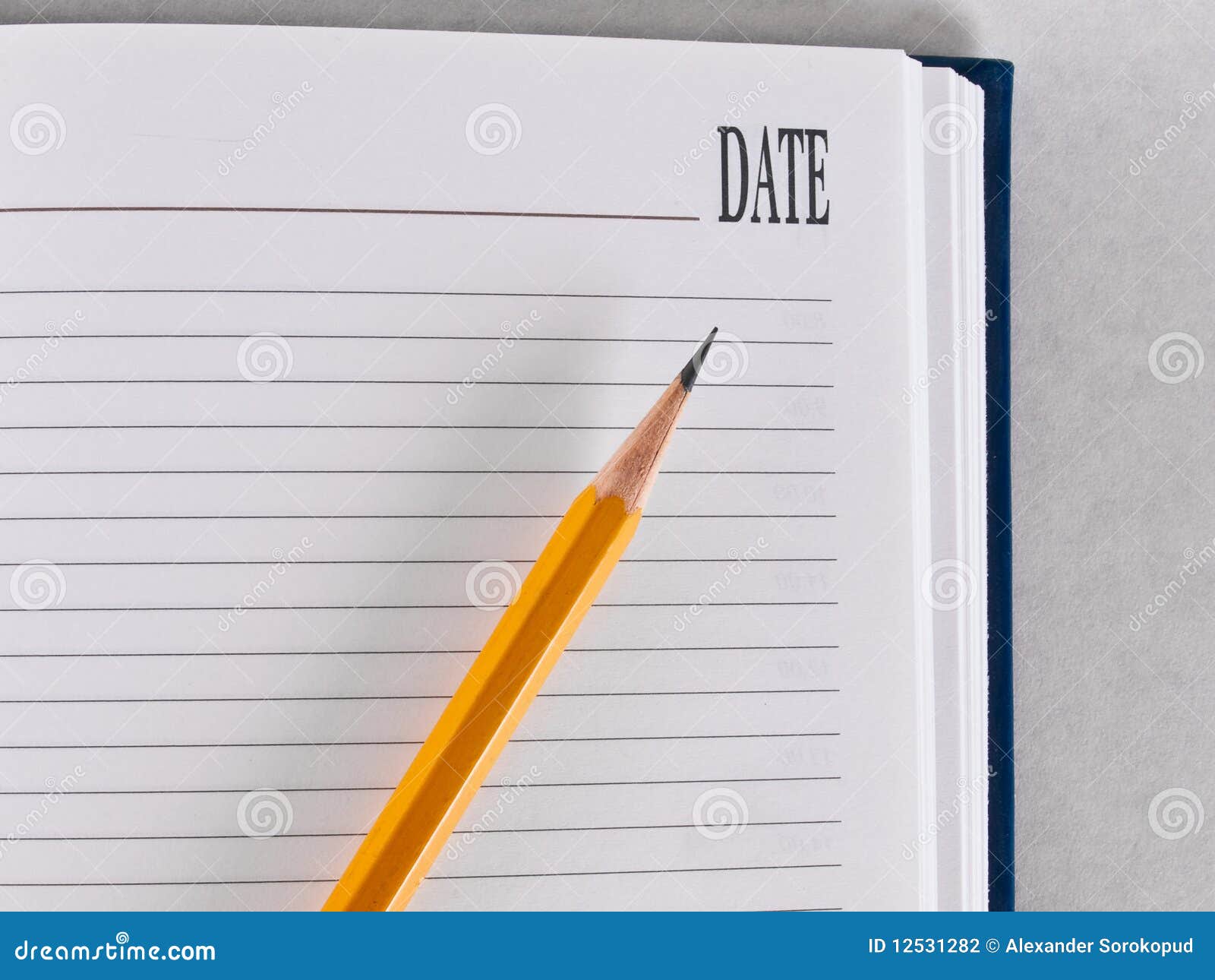 Opened notebook stock photo. Image of middle, notebook - 12531282