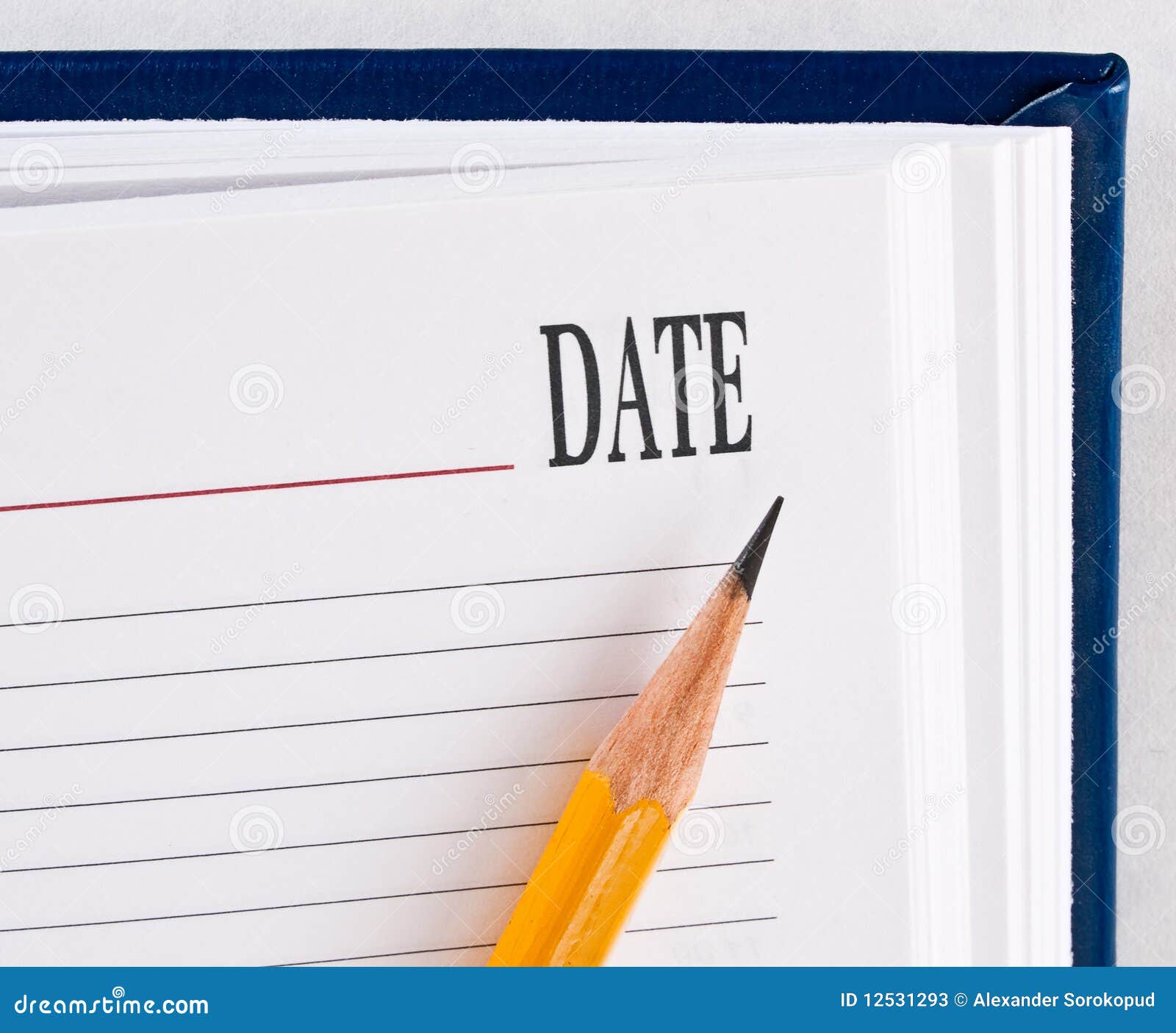 Opened notebook stock image. Image of notebook, office - 12531293