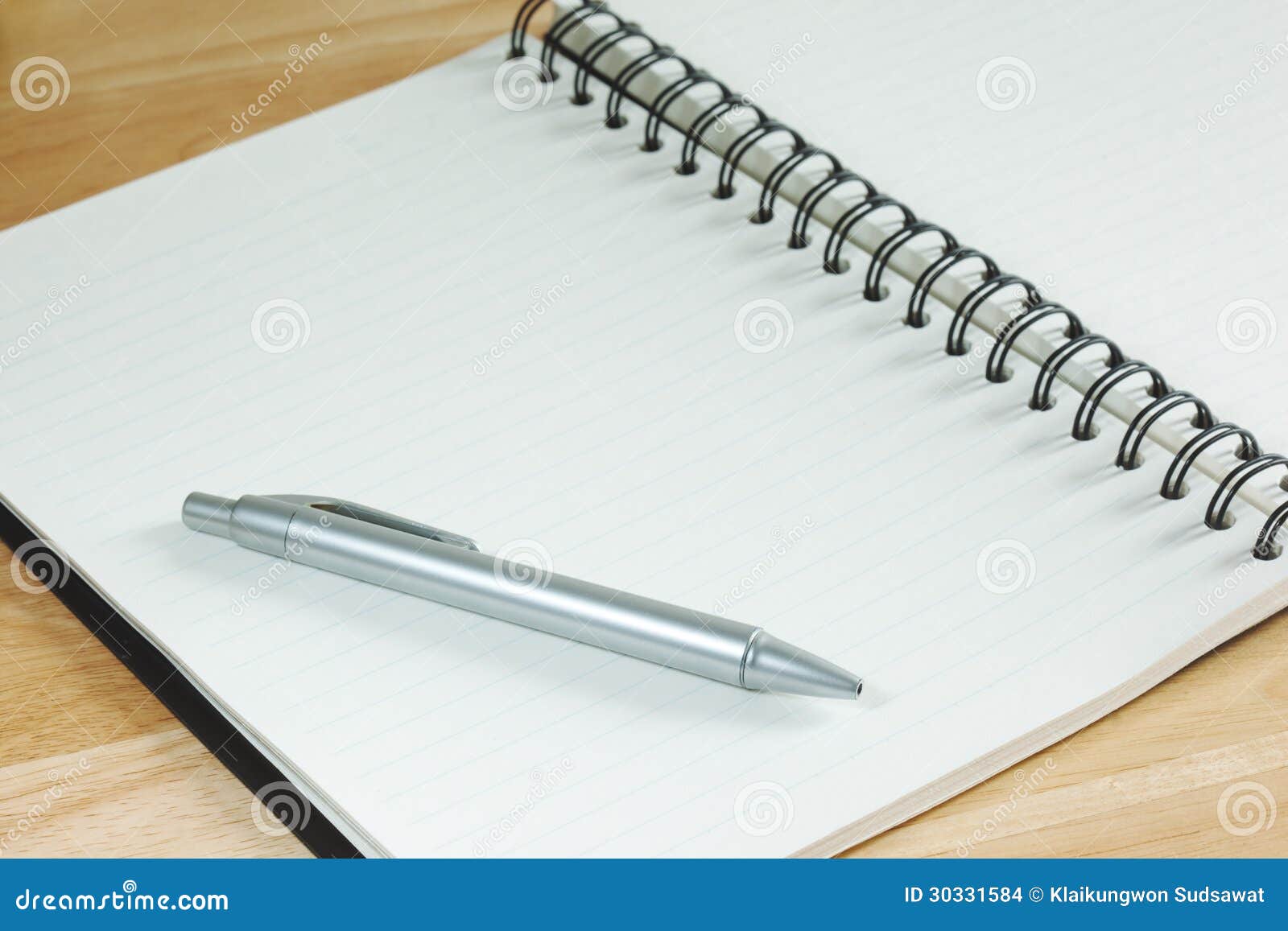 Opened notebook with pen stock photo. Image of blank - 30331584