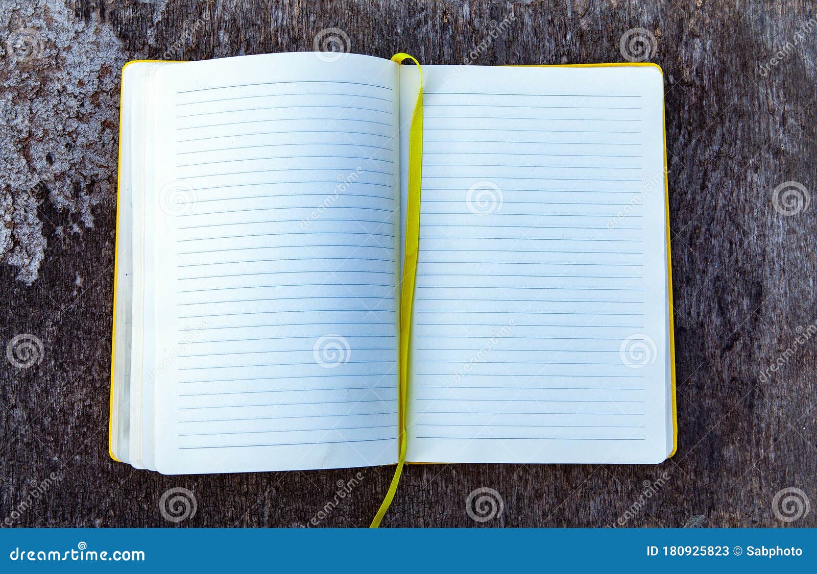 Opened Notepad closeup stock image. Image of outdoor - 180925823