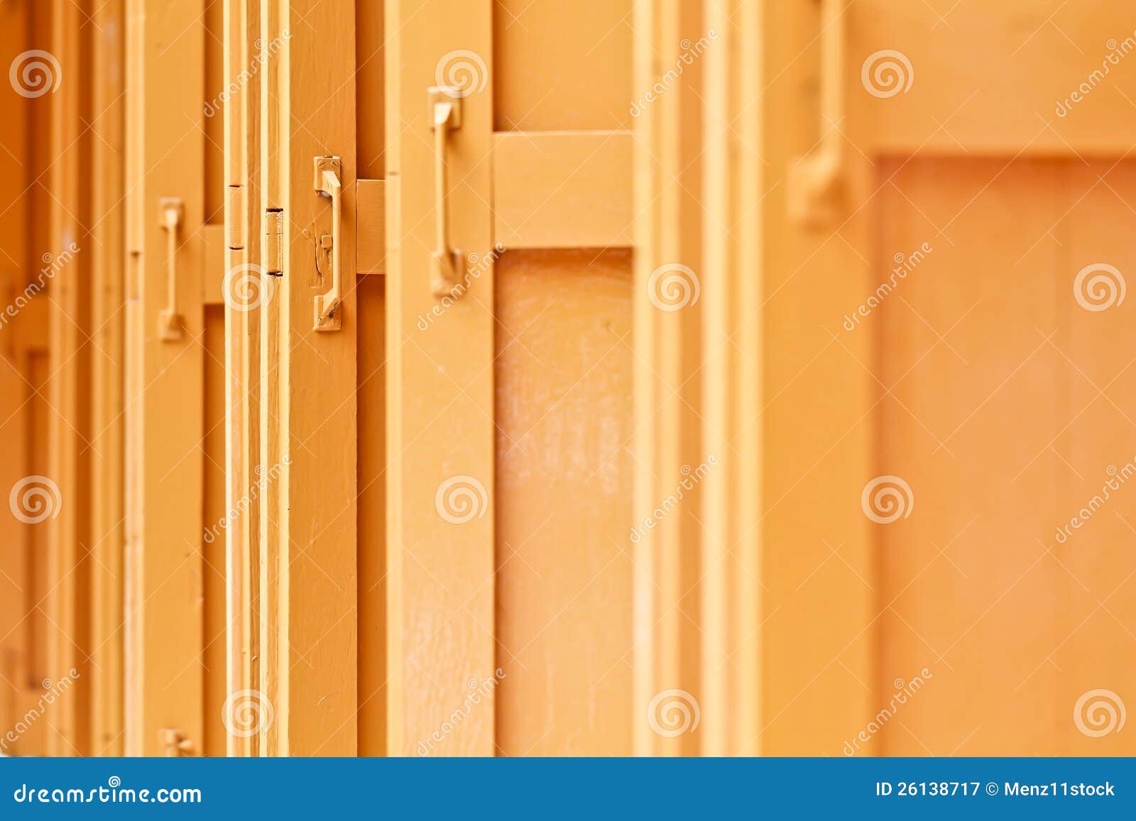 Opened orange windows stock image. Image of architecture - 26138717