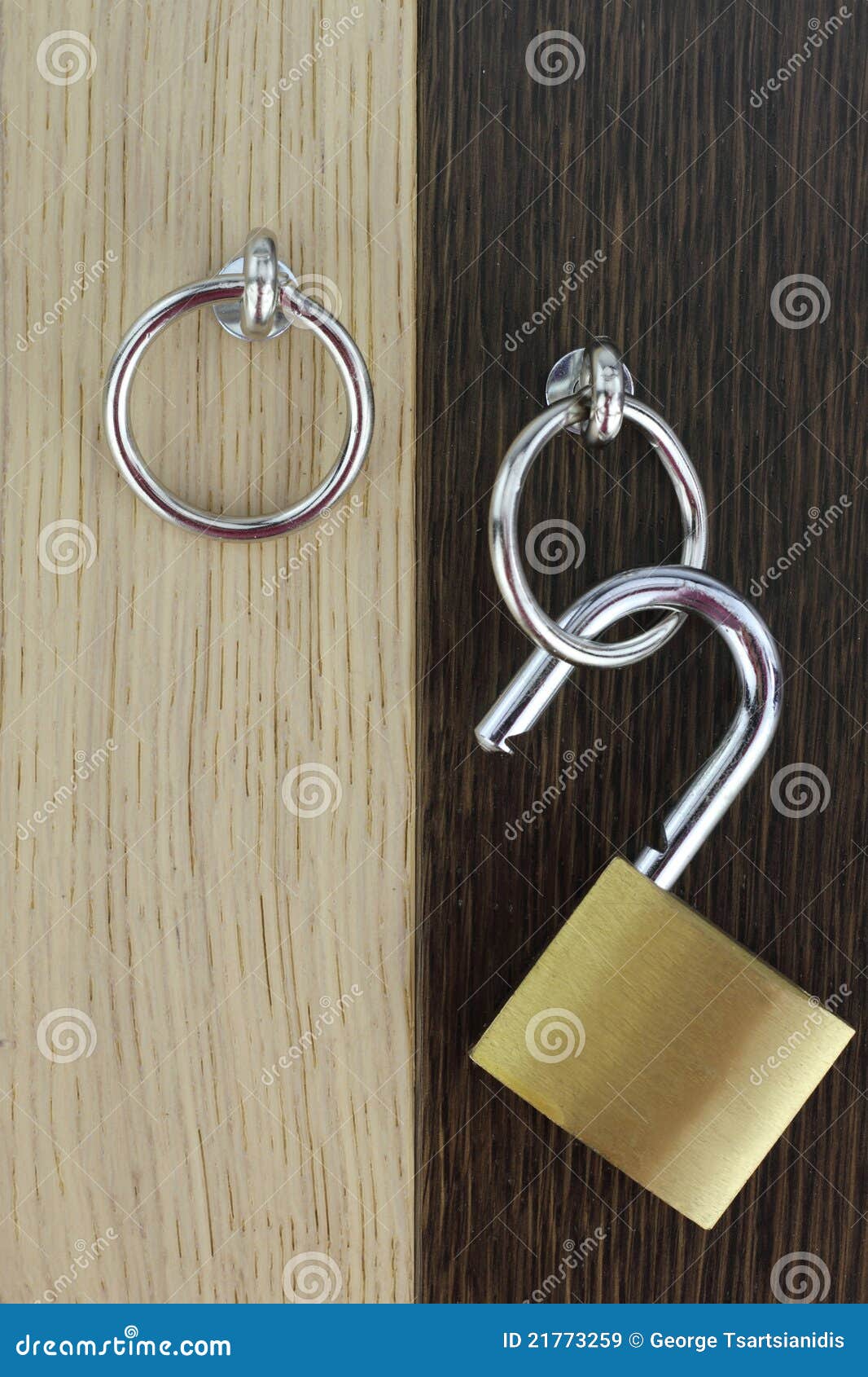 Opened padlock stock image. Image of construction, secure - 21773259