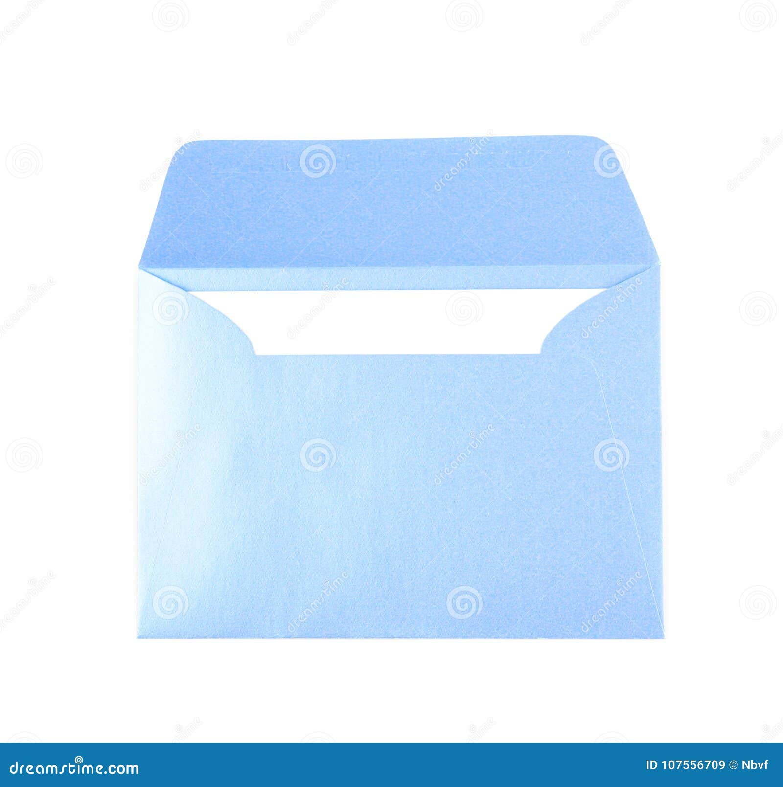 Opened Paper Envelope Isolated Stock Image - Image of business, element ...