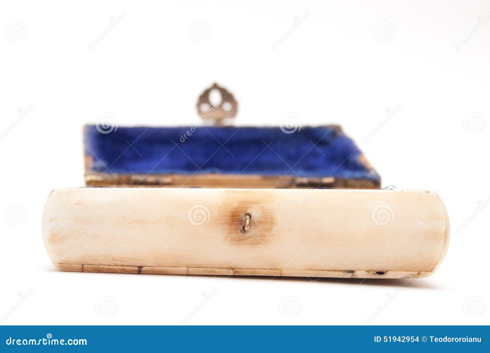 Opened retro box stock photo. Image of hinge, treasury - 51942954