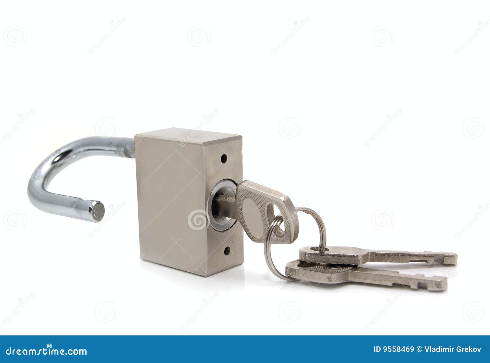 Opened steel padlock stock image. Image of concepts, path - 9558469