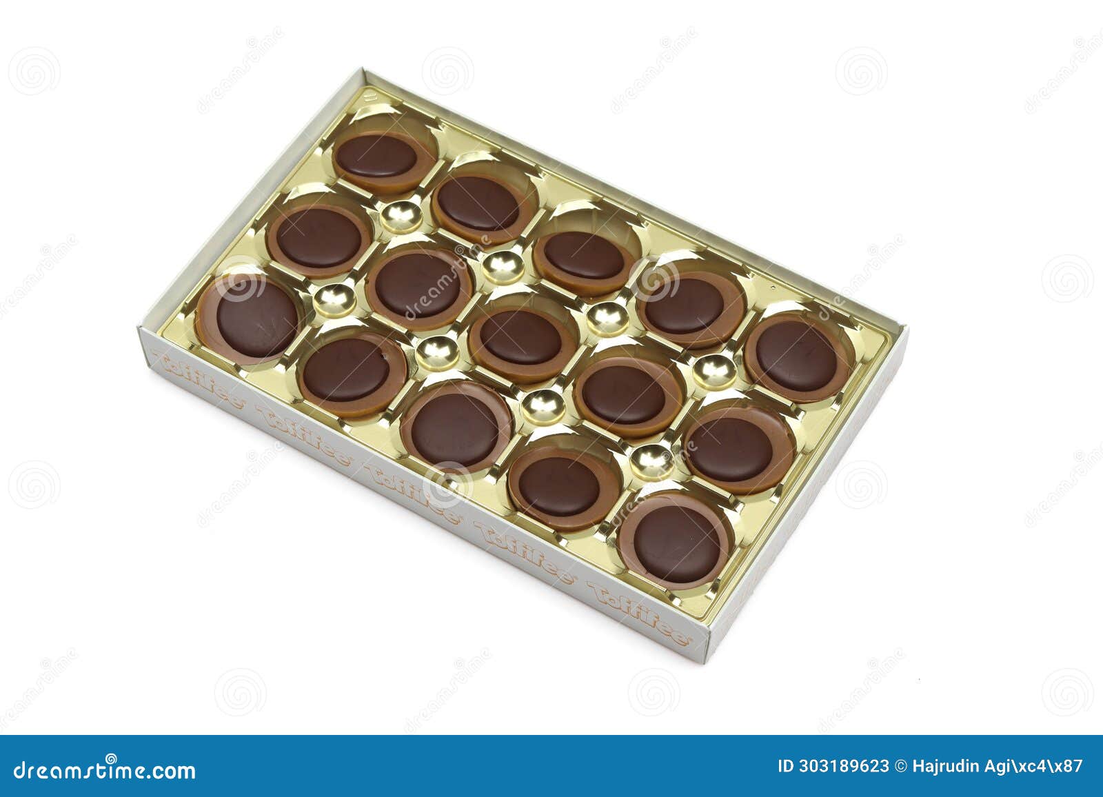 Storck Toffifee Dessert Box Package Isolated On White Background ...