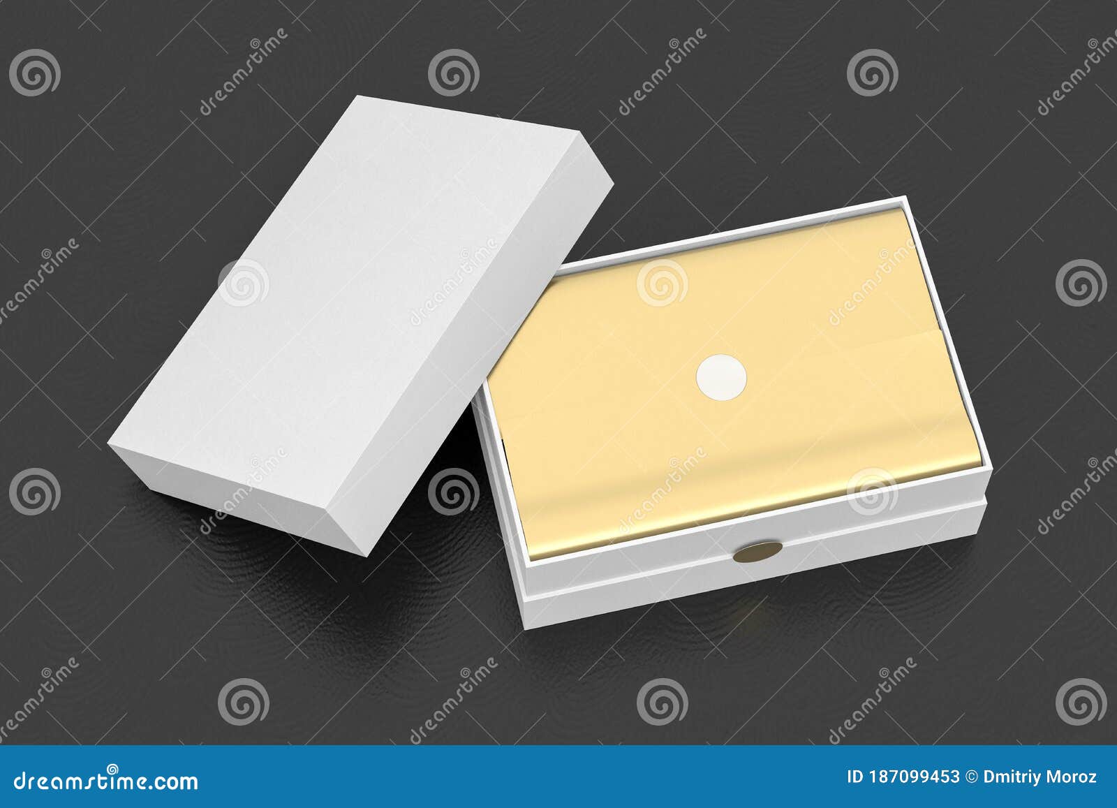 Opened empty box stock illustration. Illustration of greeting - 187099453