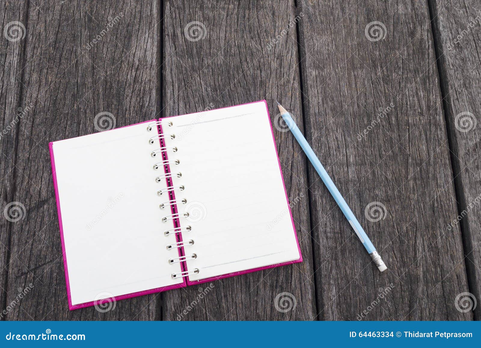 Blank Realistic Spiral Notepad Notebook Stock Photography ...