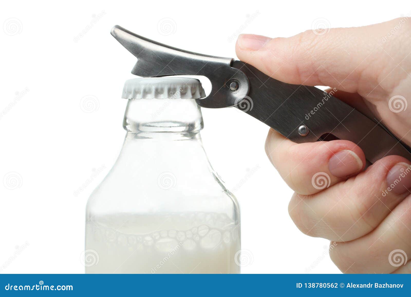 Opener To Open Glass Bottle with Milk Stock Photo - Image of nature ... Opener To Open Glass Bottle with Milk Stock Photo - Image of nature ...