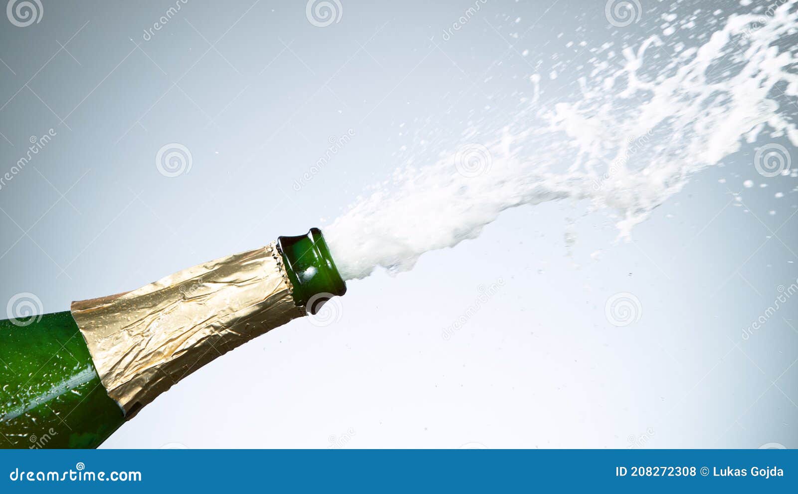 Opening a Bottle of Champagne. Celebration Concept. Stock Photo - Image ...