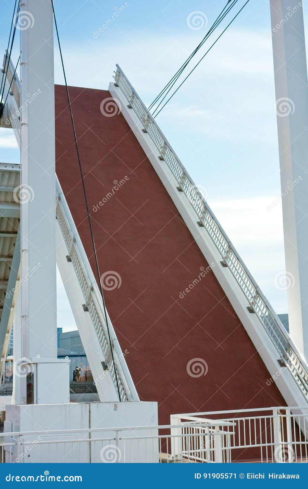 Opening bridge for ships stock image. Image of road, opening - 91905571