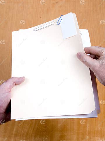 Opening a Case File stock image. Image of efficiency, case - 1868045