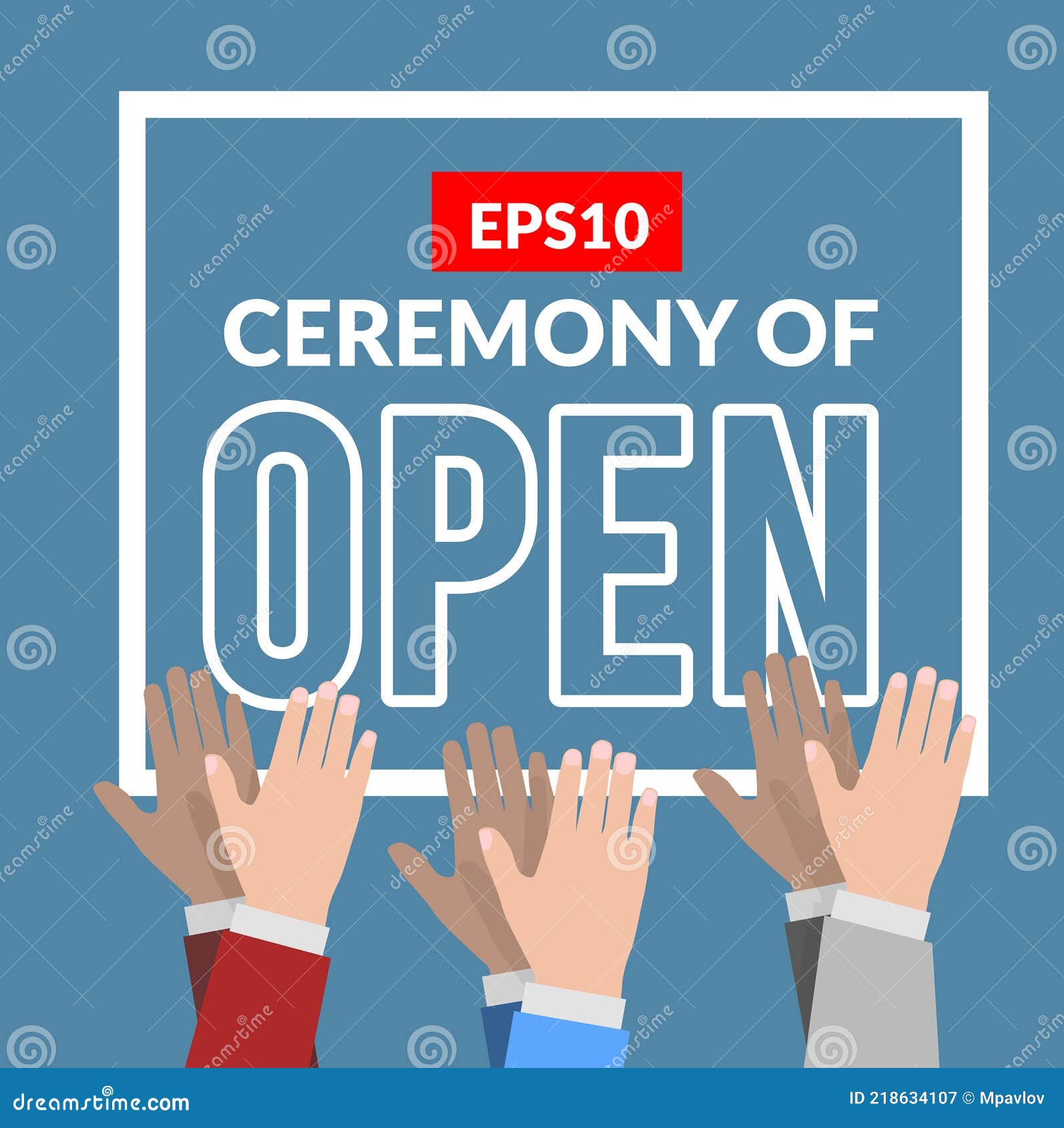 No Applause Vector Icon. Flat No Applause Symbol Is Isolated On A White ...