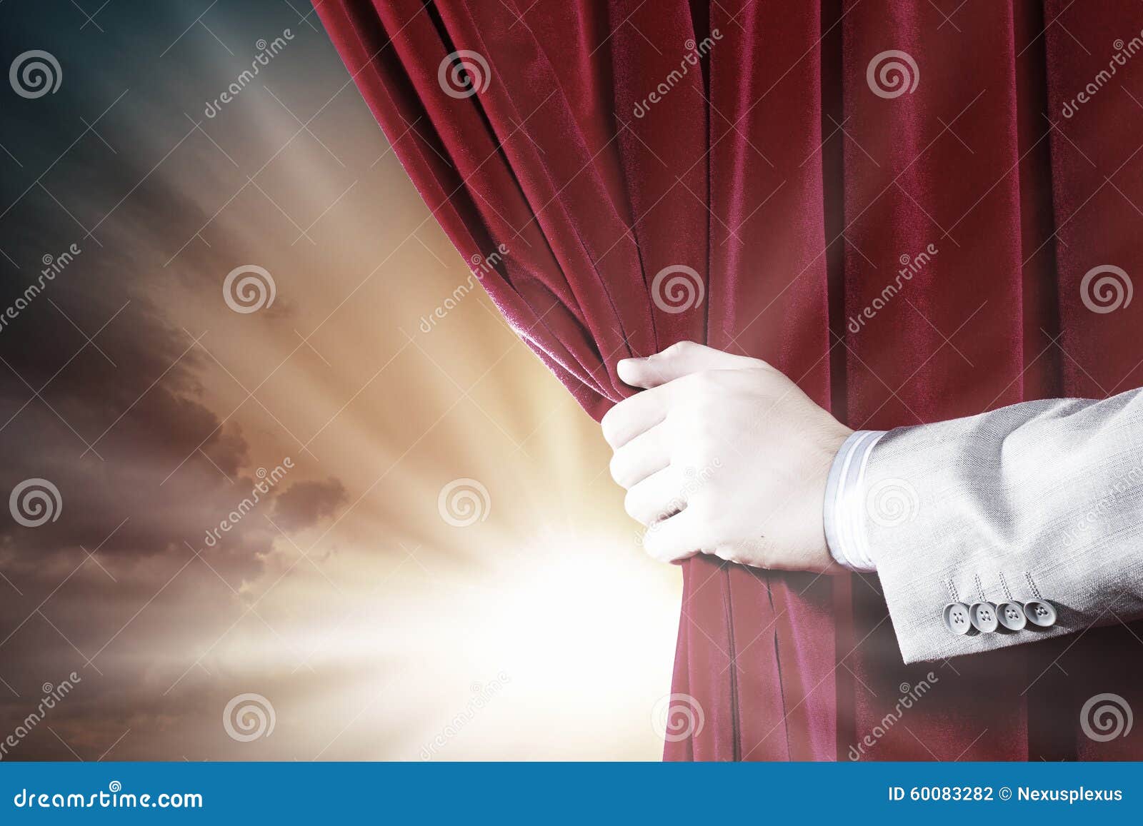 Opening curtain stock photo. Image of style, open, drapery - 60083282