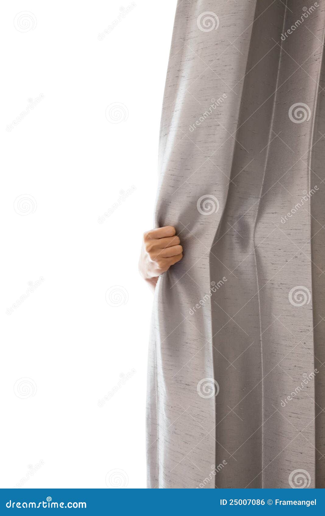 Opening the Curtain and Hand Stock Photo - Image of conceptual, fantasy ...