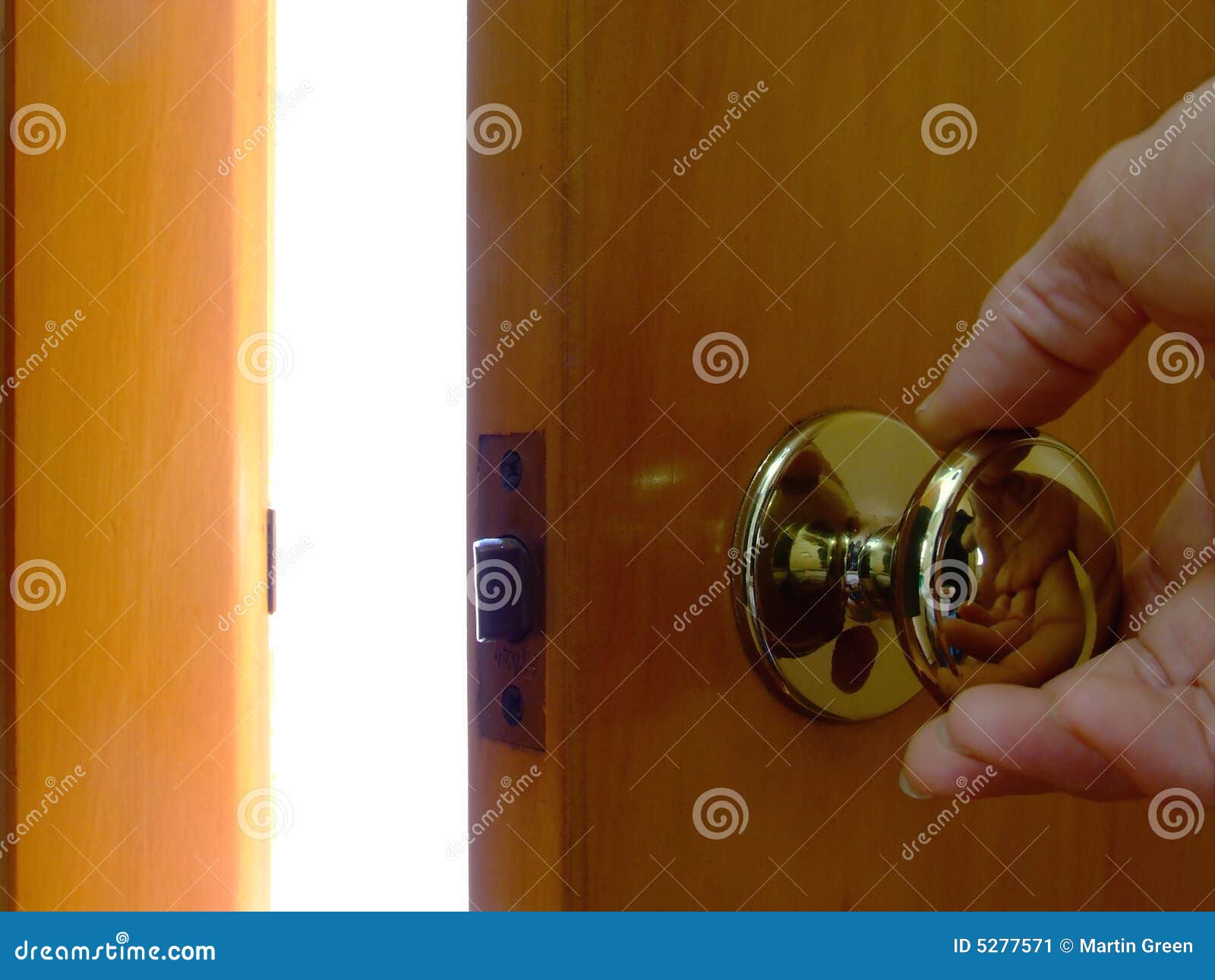 Opening a Door to Light stock image. Image of bright, brighter - 5277571