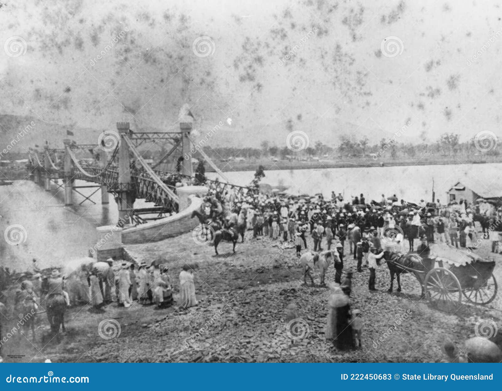 Opening Of The Fitzroy Bridge, Rockhampton, 1881 Picture. Image: 222450683