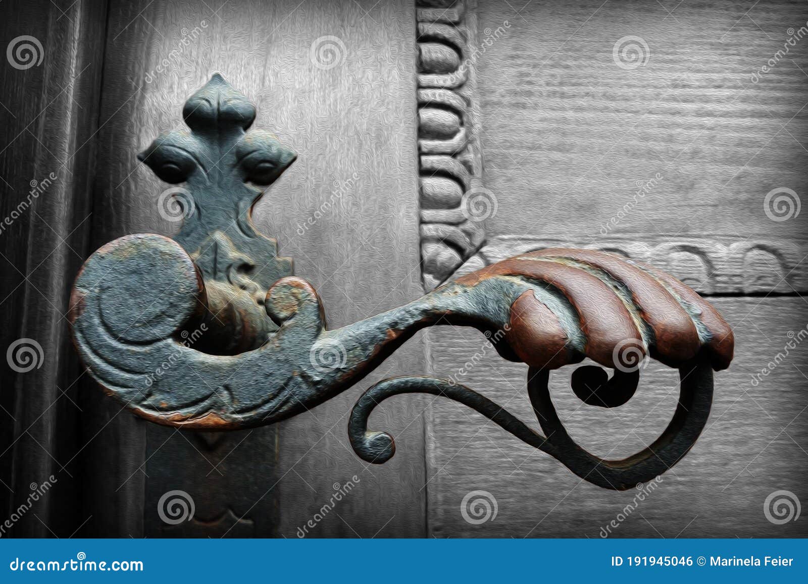 Opening the gate stock photo. Image of rust, white, gate - 191945046