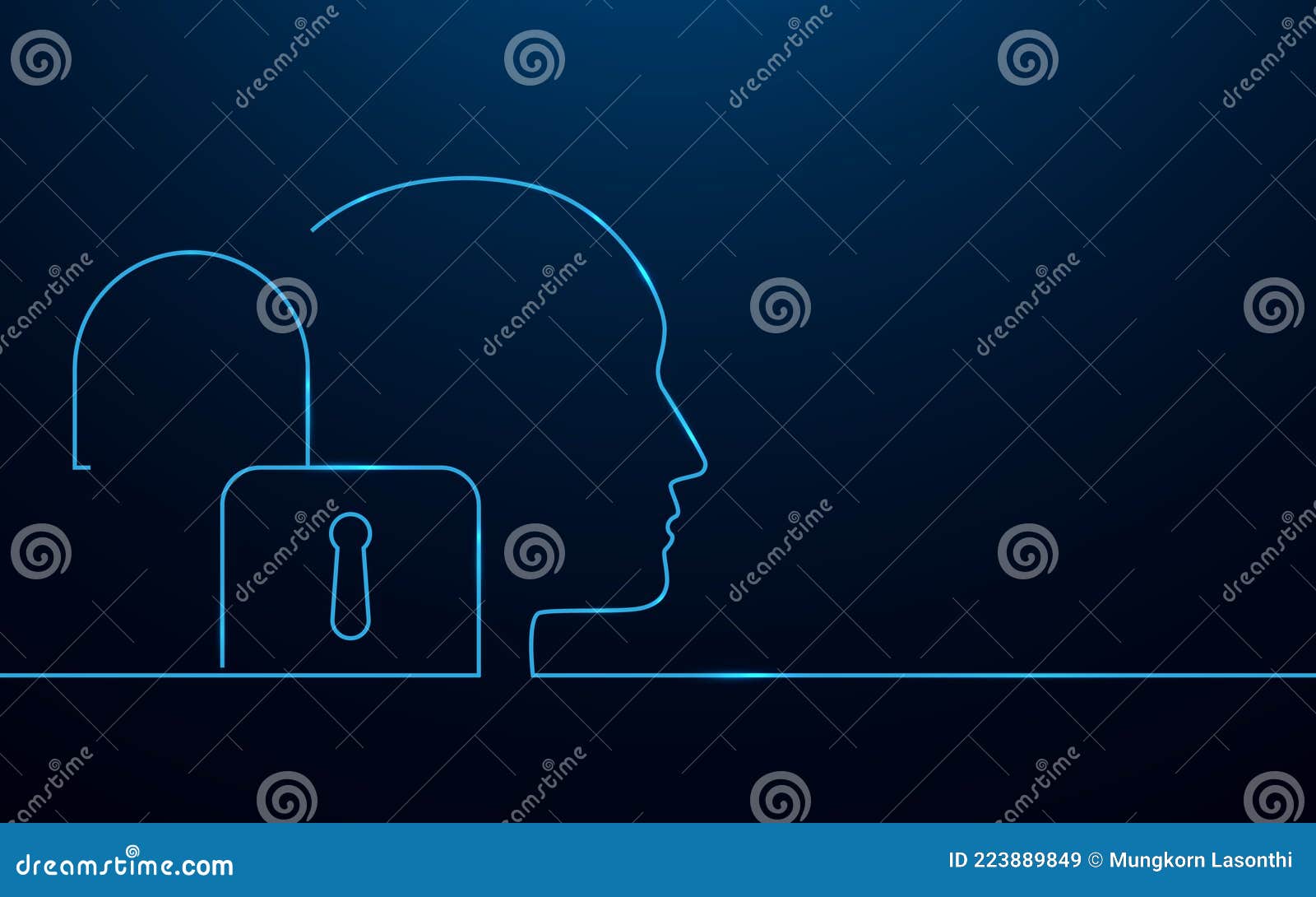 Human Opening The Exit Door - A 3d Image | CartoonDealer.com #15977281