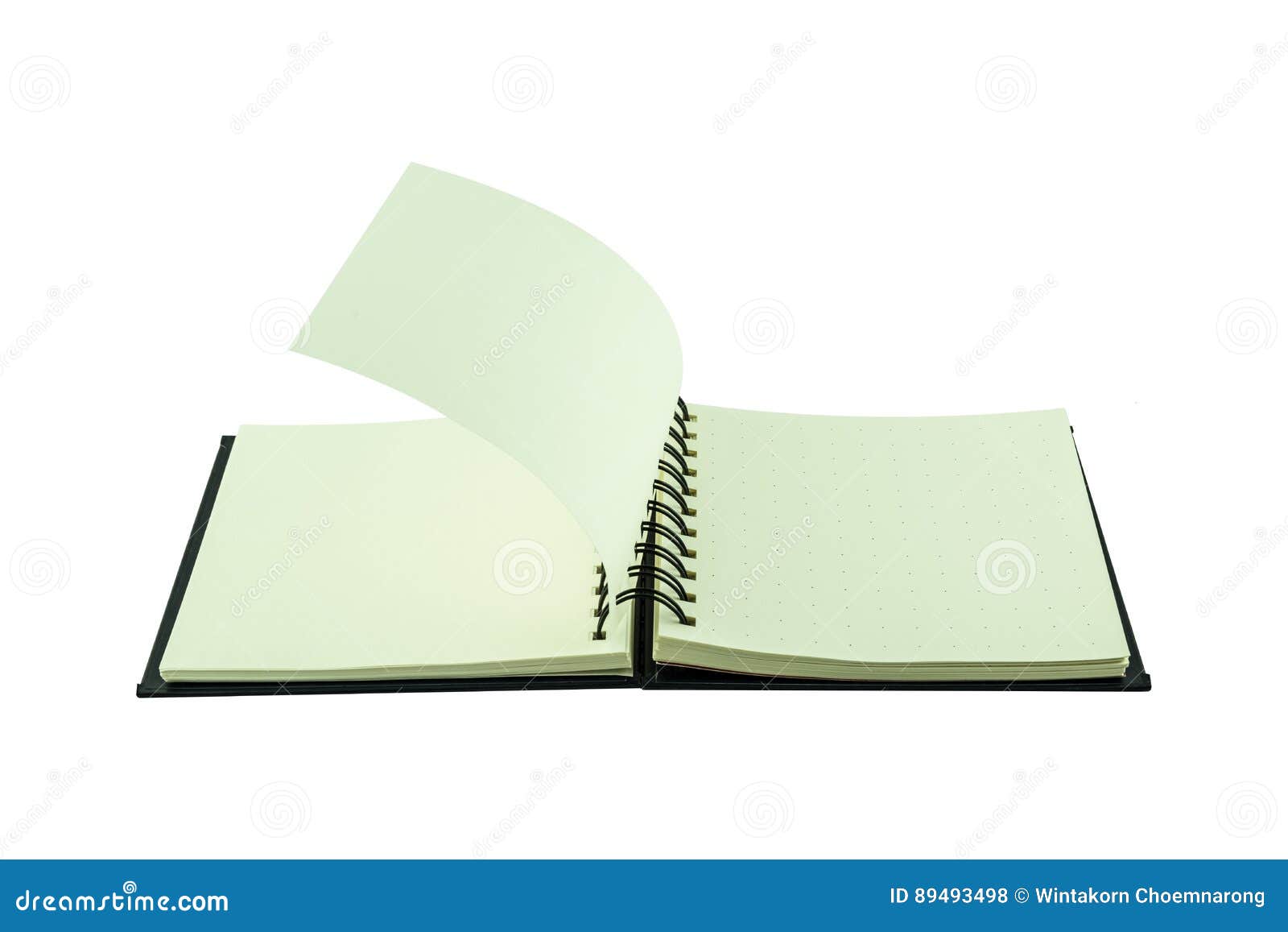 Opening The Notebook Royalty-Free Stock Image | CartoonDealer.com #18937042