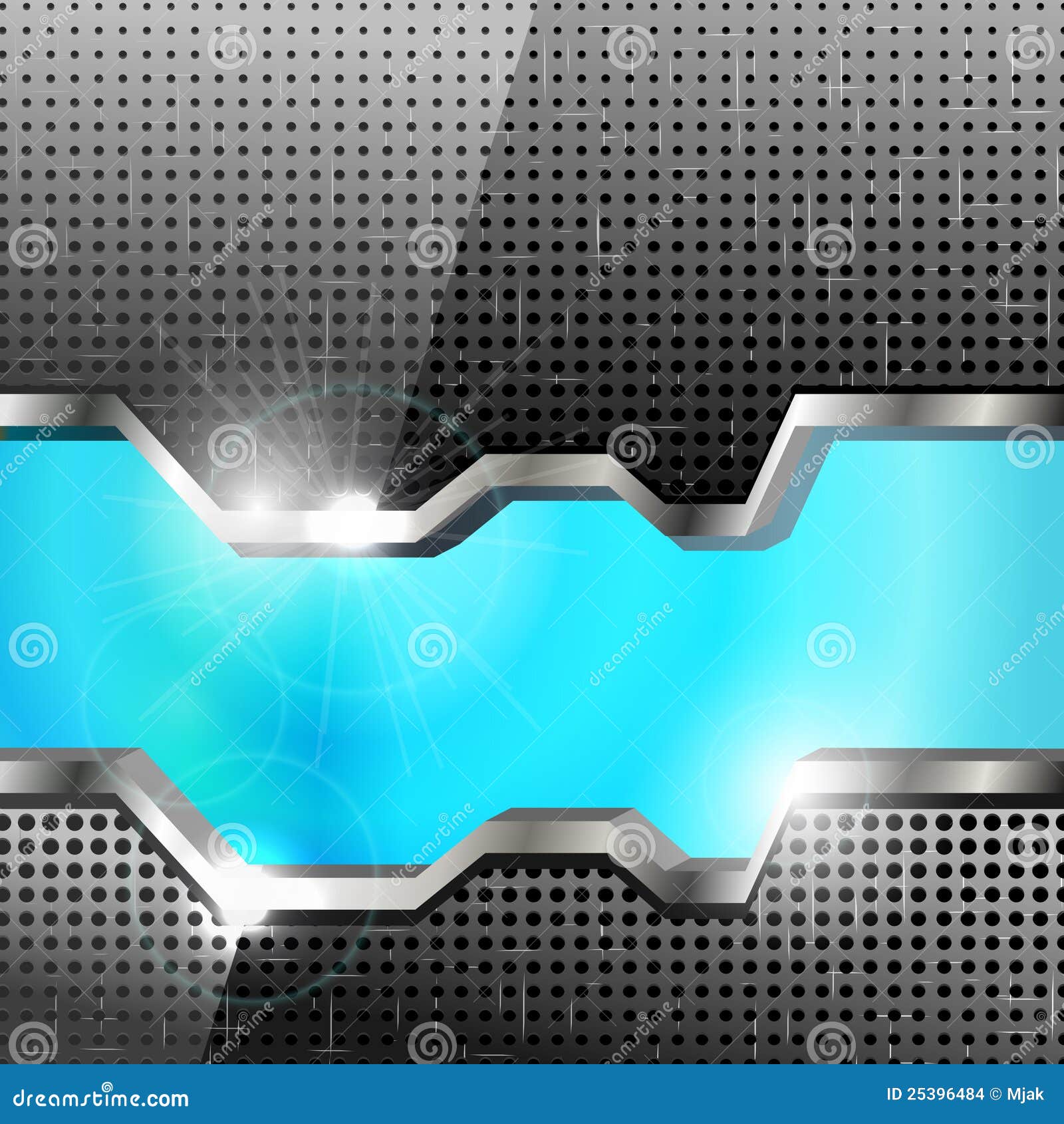 Opening portal stock vector. Illustration of copy, blue - 25396484