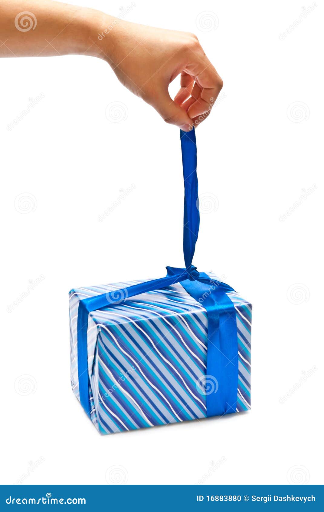 Opening present stock photo. Image of christmas, open - 16883880