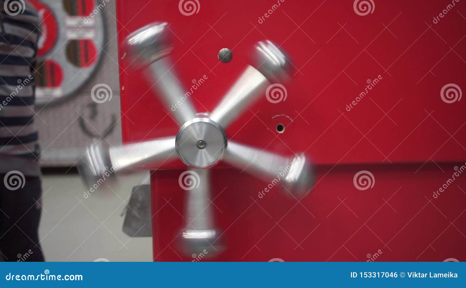 Opening the Safe, Rotating the Lock Stock Footage - Video of safe ...