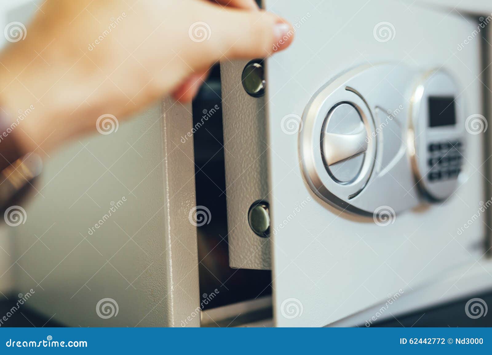 Opening of a safe stock photo. Image of safe, password - 62442772