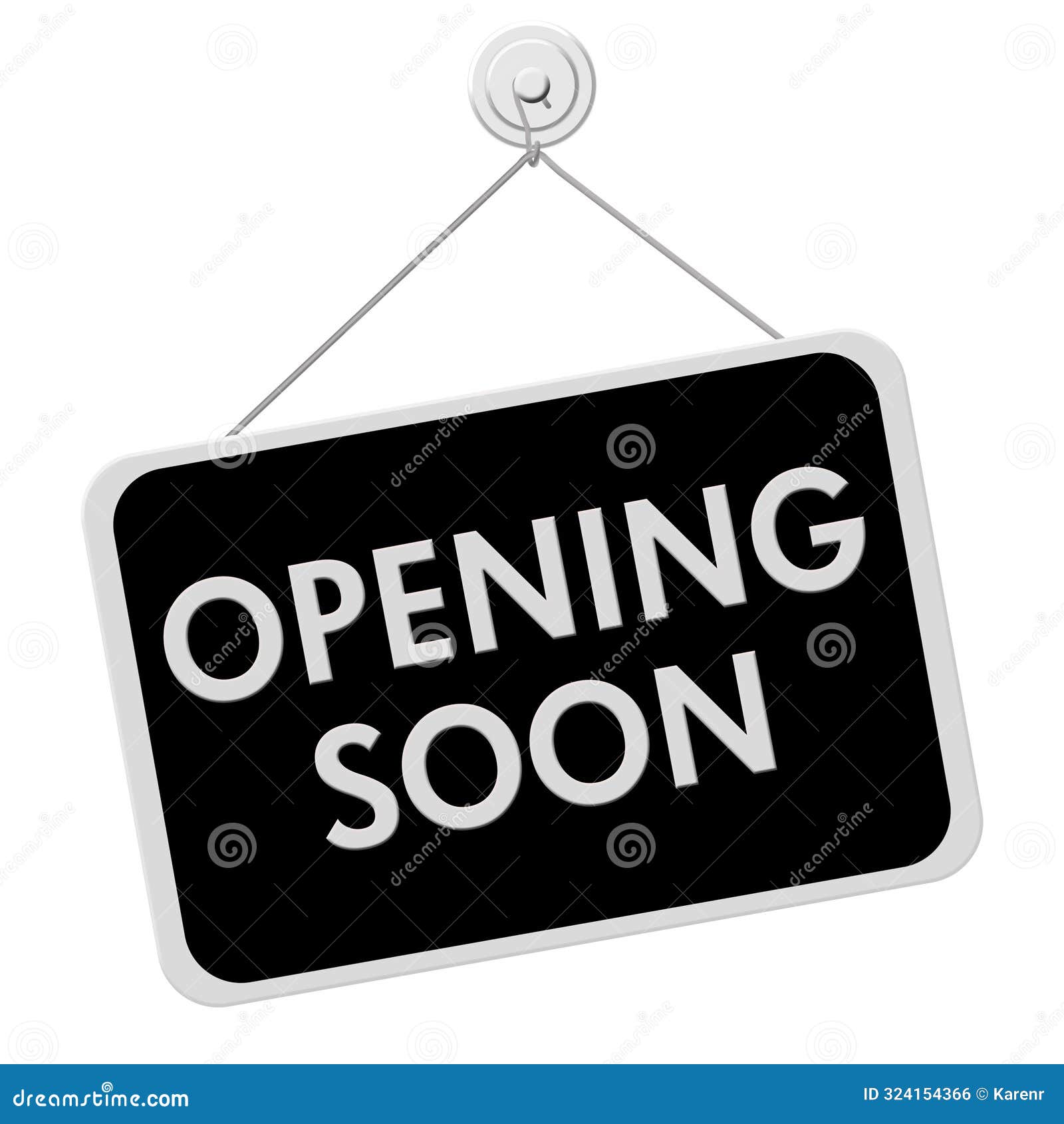 Opening Soon Sign Royalty-Free Stock Image | CartoonDealer.com #324154366