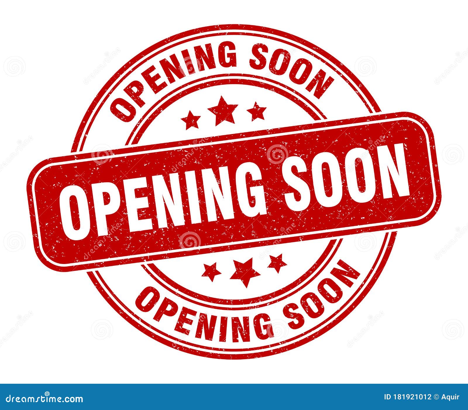Opening Soon Stamp. Opening Soon Round Grunge Sign Stock Vector ...