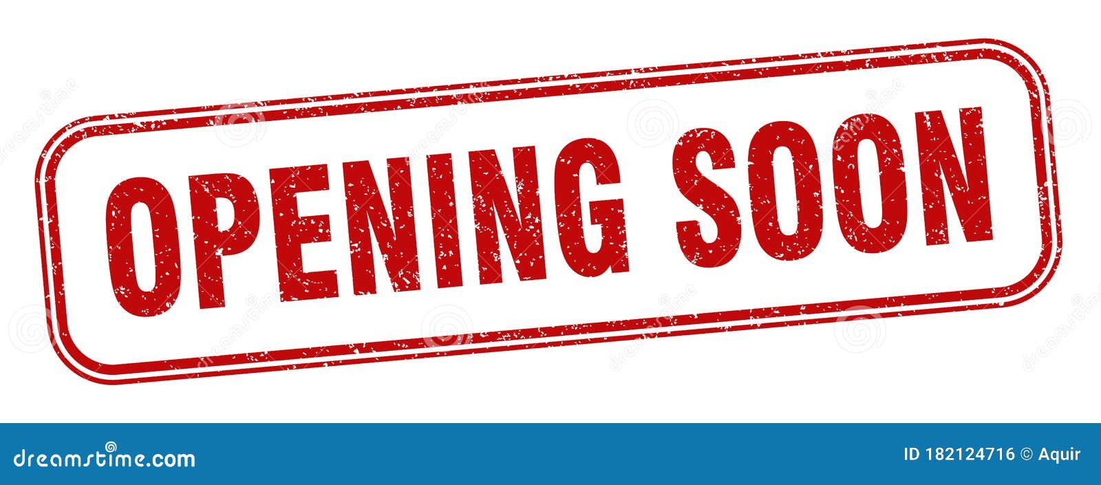 Opening Soon Stamp. Opening Soon Square Grunge Sign Stock Vector ...