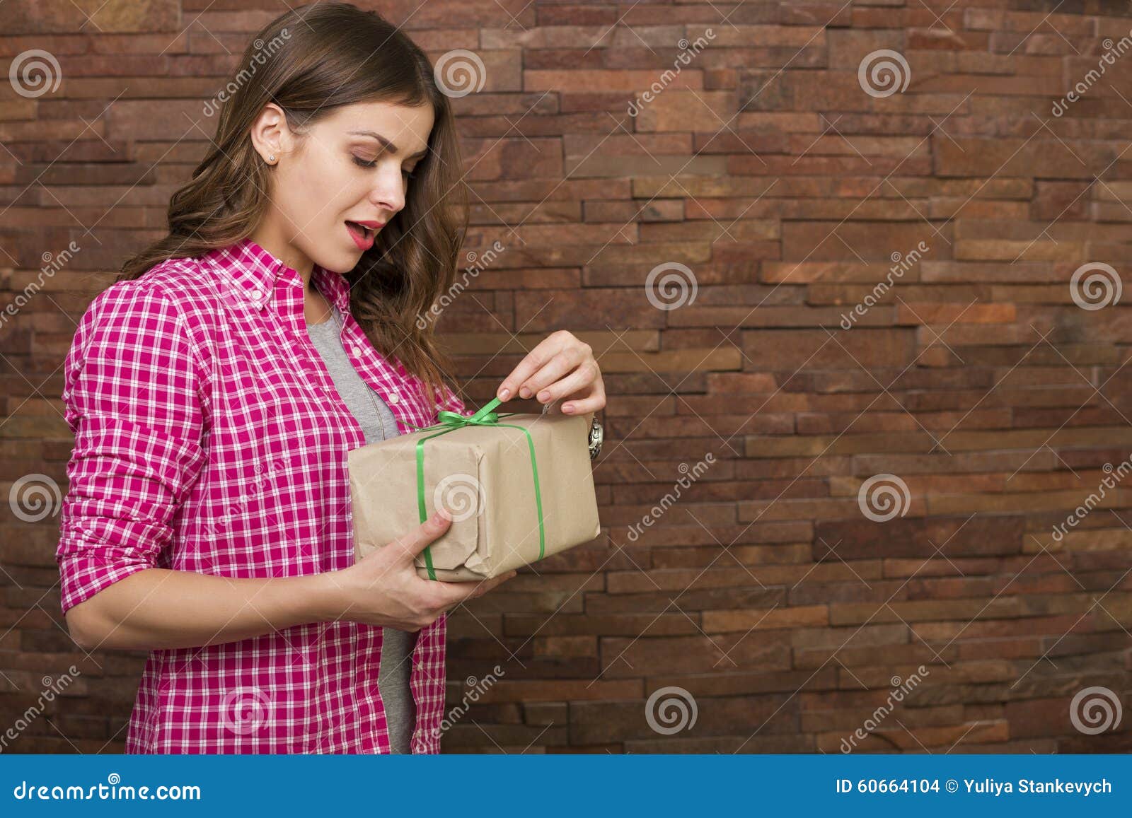 Opening surprise stock photo. Image of holiday, excited - 60664104