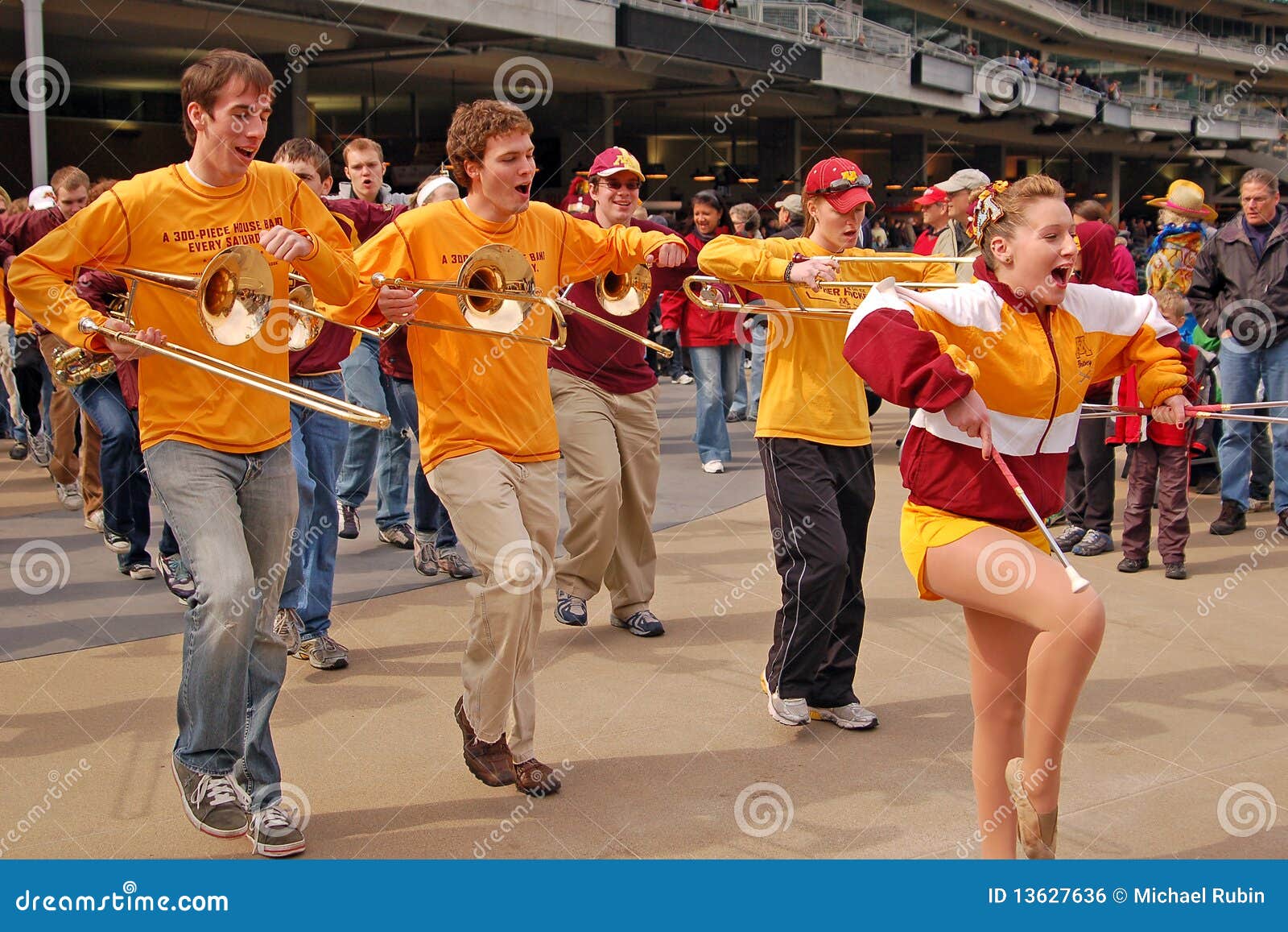 The Opening of Target Field Editorial Photo - Image of university, band ...