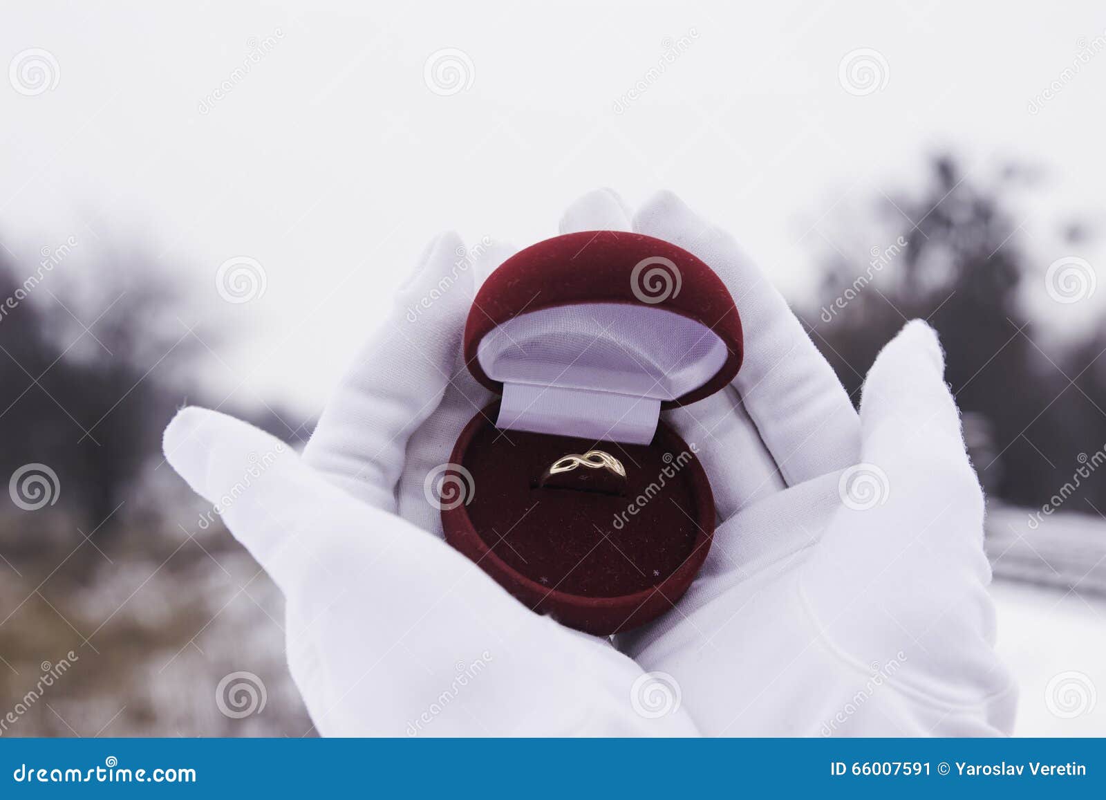 Opening treasure box stock image. Image of snow, gloves - 66007591