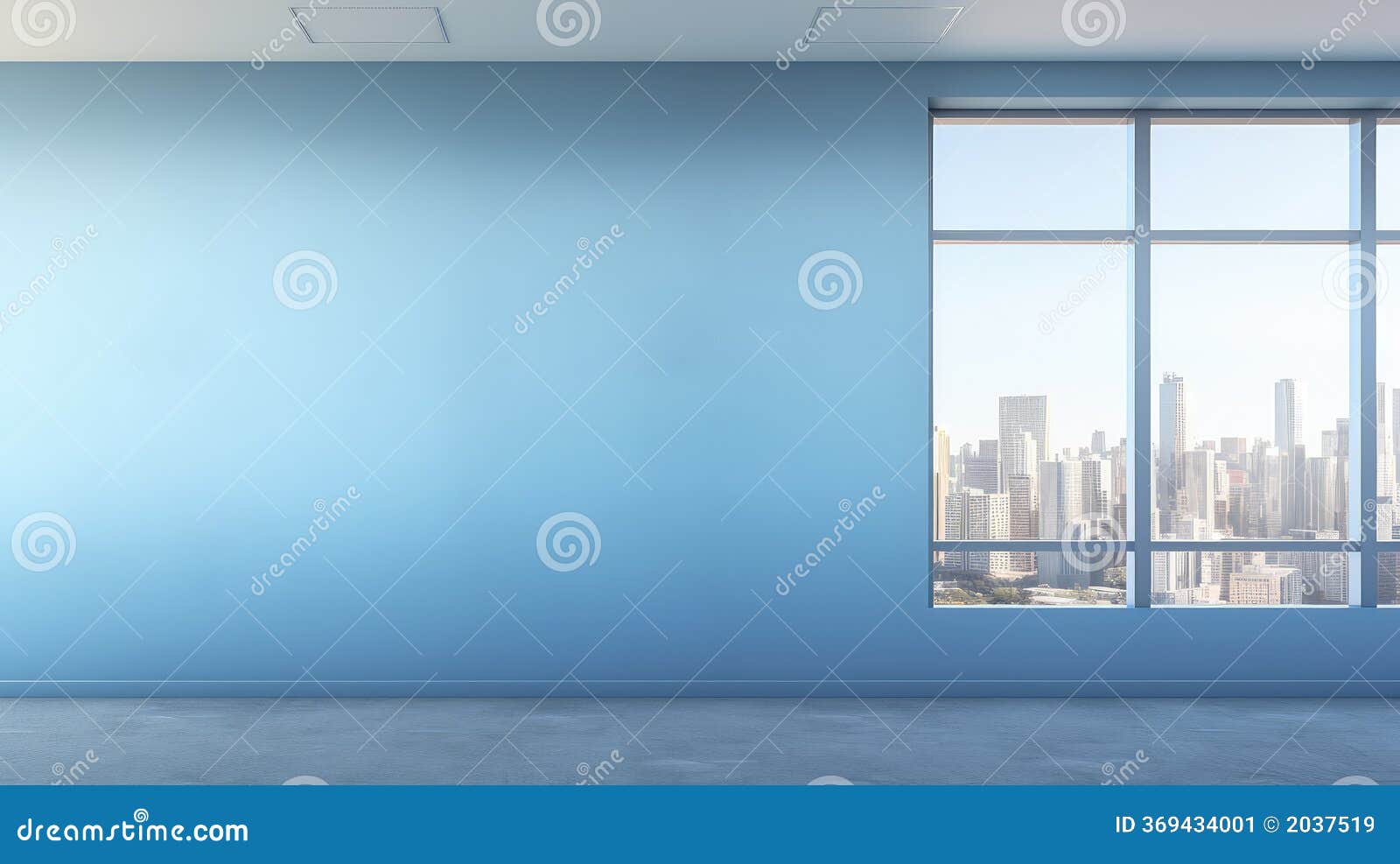 Openness Empty Office Walls Royalty-Free Illustration | CartoonDealer ...