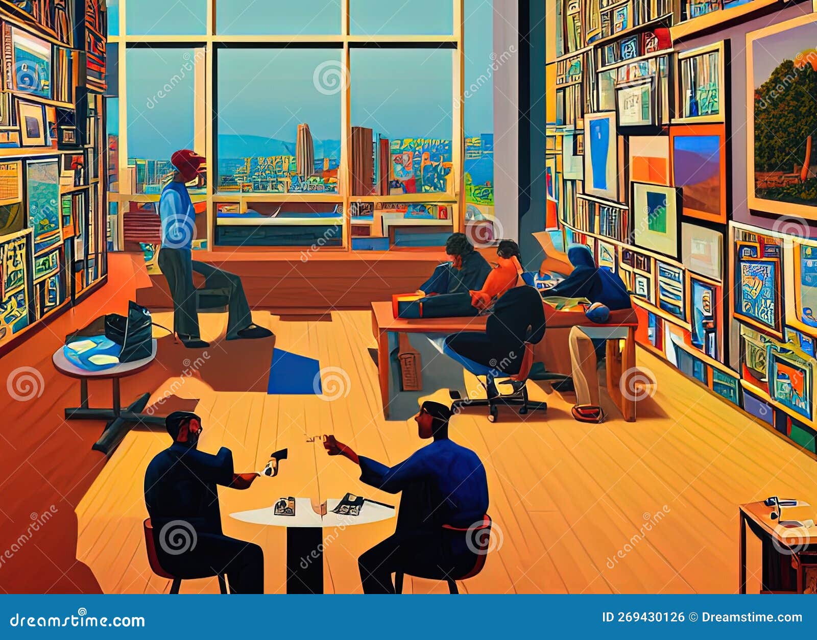 Openstack Engineer Job Fictional Work Environment. Generative AI. Stock ...