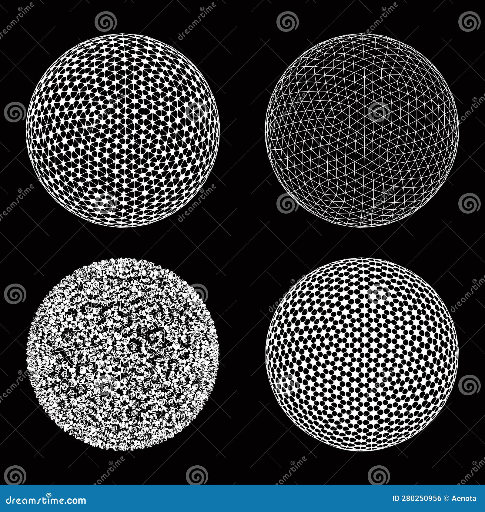 Openwork Circles for Design Project Stock Vector - Illustration of ...