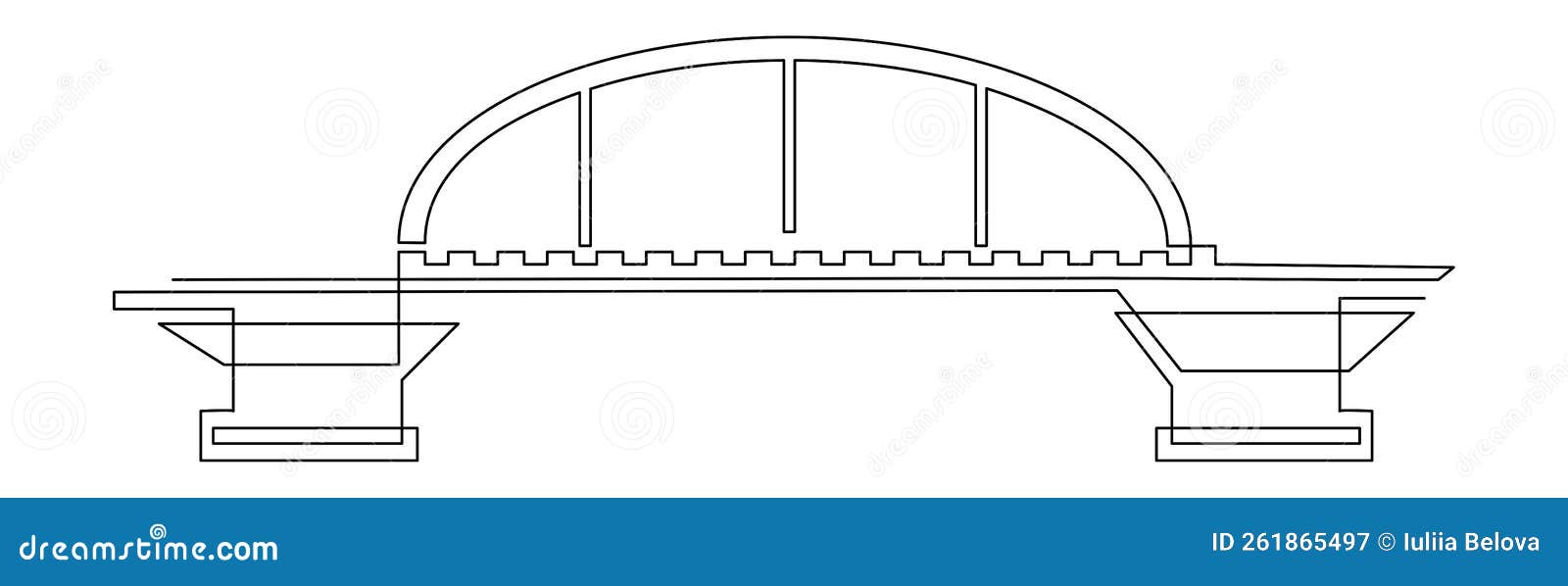 Openwork Metal Bridge In The Medieval Style Over The River. Lanterns On ...