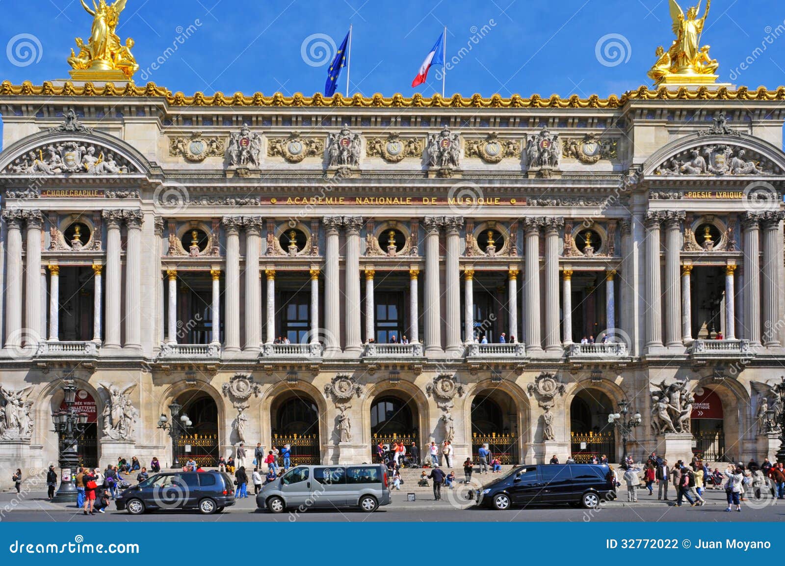 Oper Garnier in Paris, Frankreich Redaktionelles Stockfotografie - Bild ...