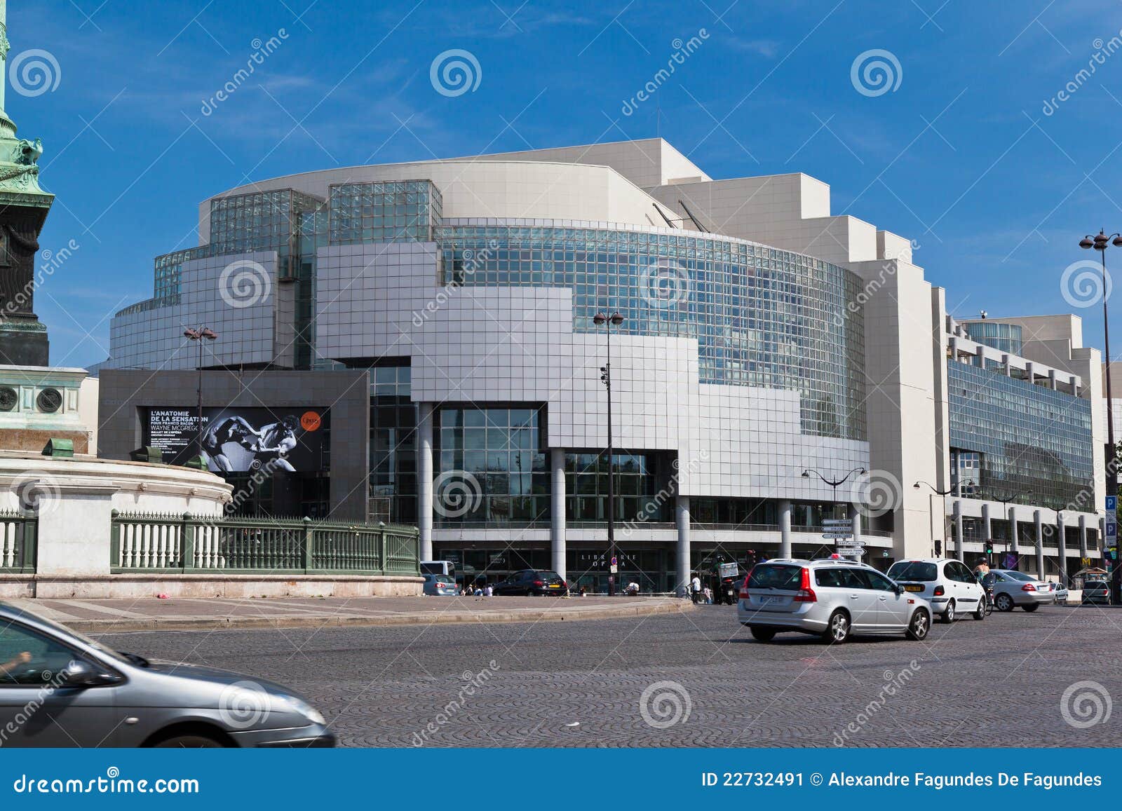 Opera Bastille Paris France Editorial Photo - Image of modern, paris ...